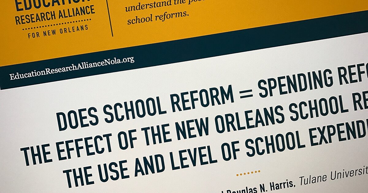 EdNavigator | A Surprising New Look at School Spending in New Orleans